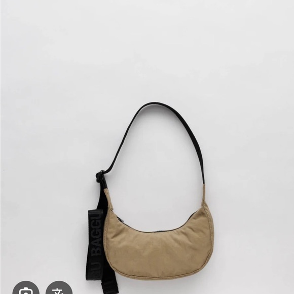 BAGGU | Bags | Baggu Dark Khaki Mini Crescent Bag | Poshmark